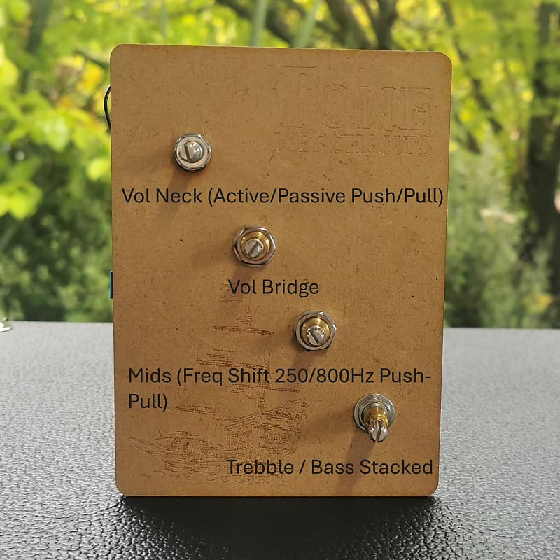 Tone Merchants/ Bartolini NTMB Onboard Bass Preamp | Reverb