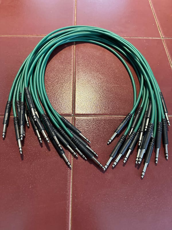 Mogami 24" TT patchbay cables- 16 pack | Reverb