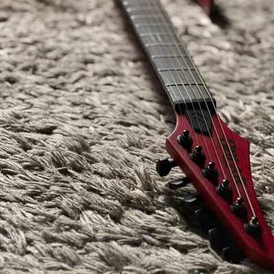 Solar A2.6TBR SK in Trans Blood Red Matte | Reverb