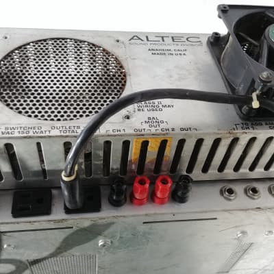 RARE 1977 Altec 9440A Stereo Power Amplifier 800W Solid State | Reverb