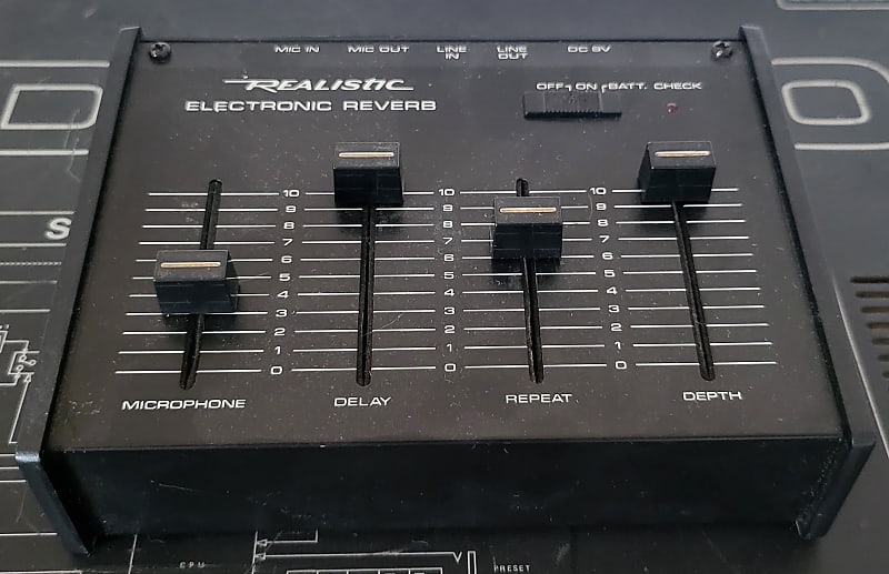 Realistic Electronic Reverb vintage | Reverb