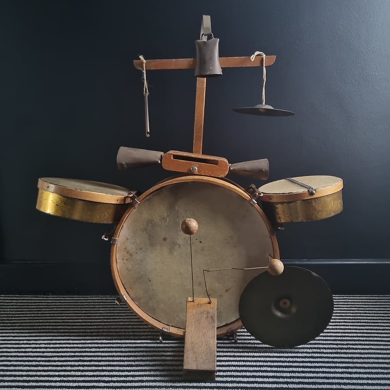Rare 1920s Child Size Traps Drum Kit | Reverb