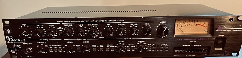 ART Pro Channel II Microphone Preamp/Compressor/EQ | Reverb