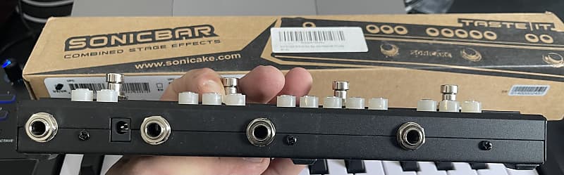 SONICAKE SONICBAR BOOM AVE. Black | Reverb