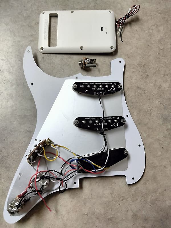 Fishman Fluence Single Width Active Stratocaster Pickup Set | Reverb