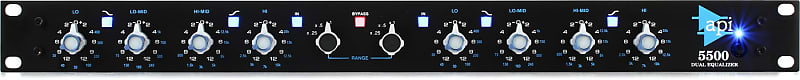 API 5500 2-channel Parametric Equalizer (3-pack) Bundle | Reverb