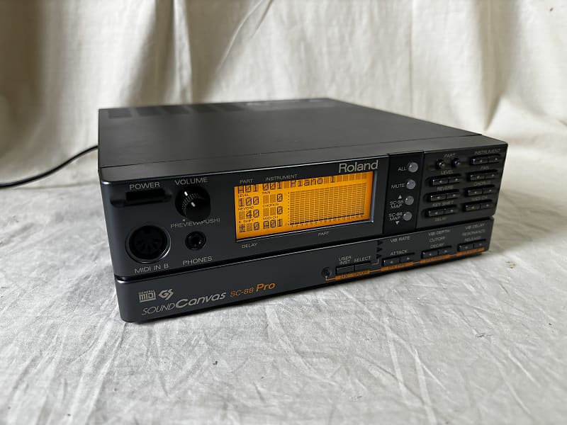 Roland SC-88pro SC88 Pro SOUND Canvas General MIDI sound | Reverb