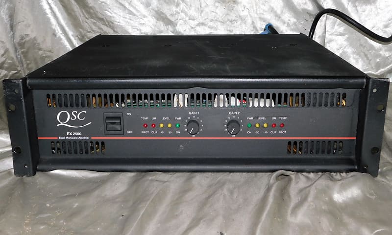 QSC EX 2500 power amplifier | Reverb