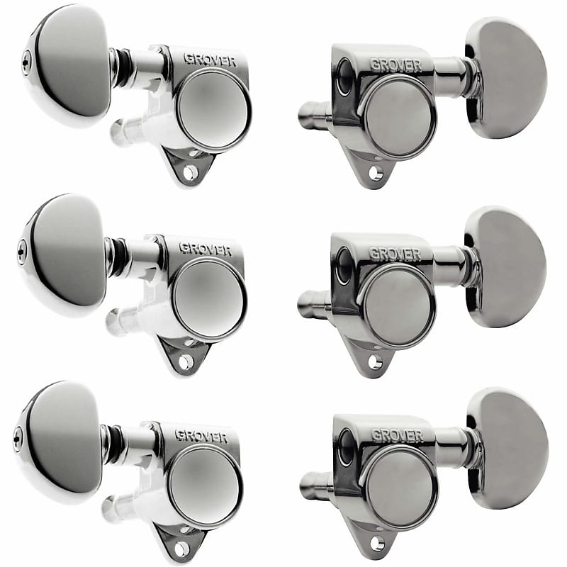 Grover 102-18C Rotomatics Machine Heads 3 + 3 NEW | Reverb