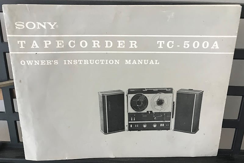 Sony Sony TapeCorder TC 500a | Reverb