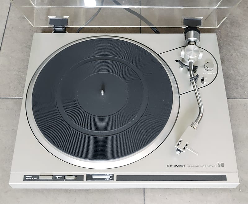 Vintage Pioneer PL-100 Semi Auto Belt Drive Turntable | Reverb