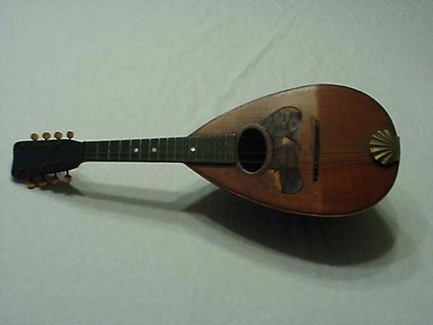 Antique Bow Back Mandolin in Project Condition | Reverb