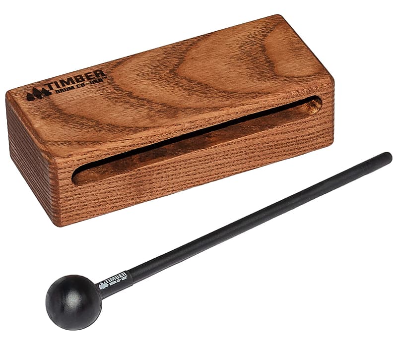Timber 6" Small Wood Block with Mallet 2010s Natural | Reverb