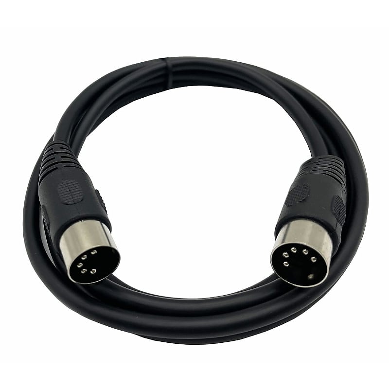 5-Pin Din Midi Extension Cable, 5-Pin Din Midi Male To Female | Reverb