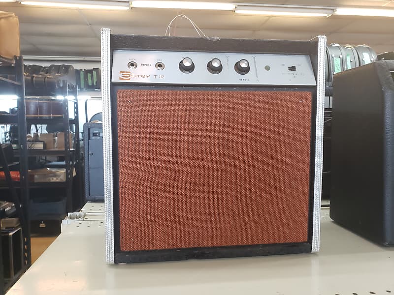 Estey Tube Amp T 12 Circa 1966-7 - Brown | Reverb