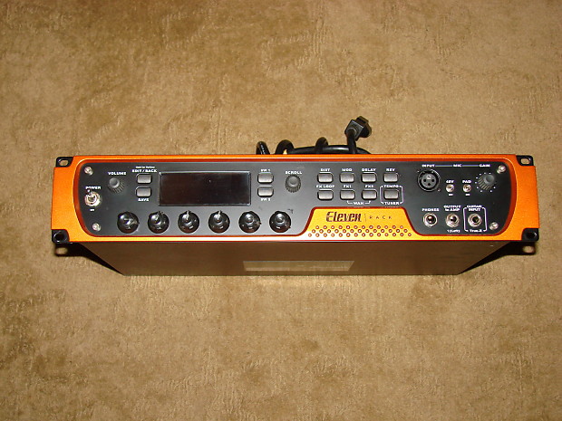 Eleven Rack guitar multi effects fx pedal signal guitar | Reverb
