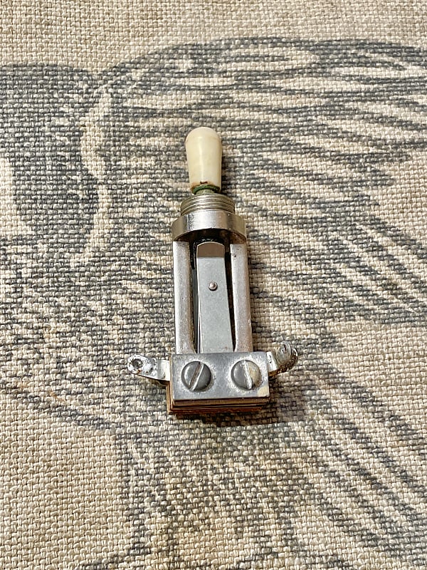 Vintage Switchcraft Nickel 3-Way Selector Toggle Switch for | Reverb