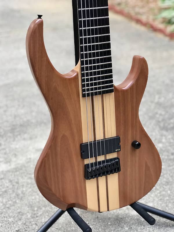 *RARE* Agile Intrepid Pro 830 Natural 8 string baritone w/ | Reverb