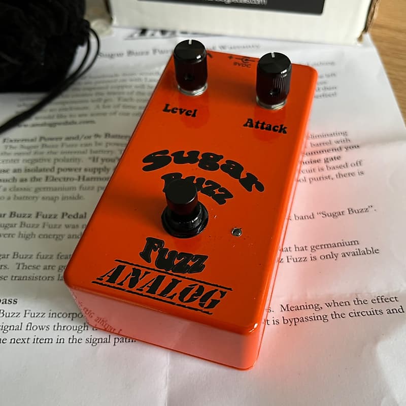 Analog Pedals Sugar Buzz Fuzz - NOS Germanium fuzz | Reverb