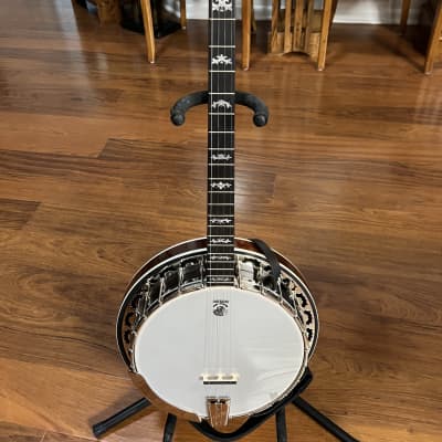 MERLIN Long Neck Five String Banjo 1966 | Reverb