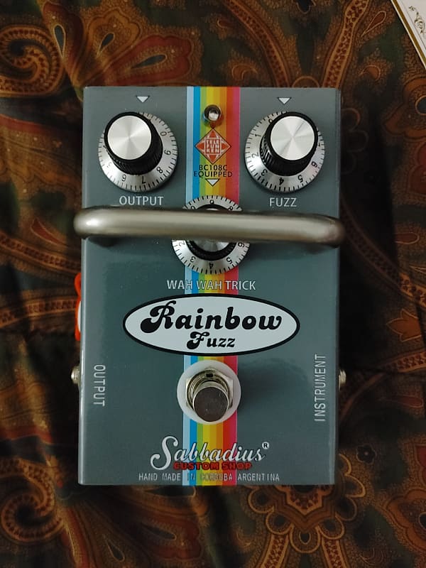 Sabbadius Rainbow Fuzz 2021 Gray | Reverb