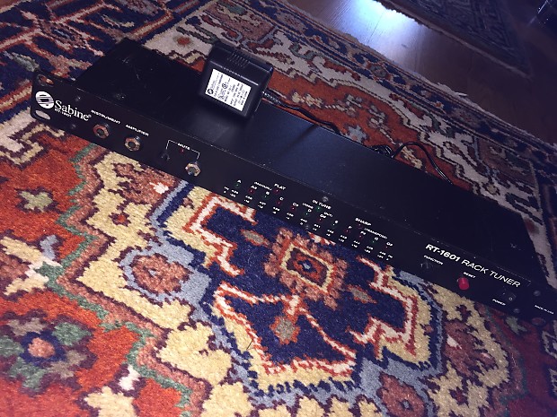 Sabine RT-1601 Rack Tuner unit with power supply | Reverb