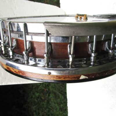 Bacon & Day Peerless Tenor Banjo, 1930, Resonator, Tone Ring, | Reverb