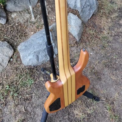 Wolf S10-5 5 String Bass Guitar - Dark Walnut 7 Piece Neck w/ | Reverb