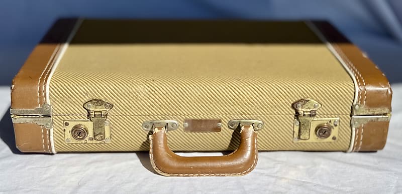 Vintage 1980s Fender Tweed Briefcase | Reverb