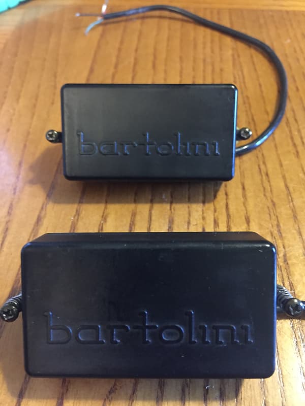 Bartolini Tuck Andress 1CTA and V92-C 1990's Black | Reverb