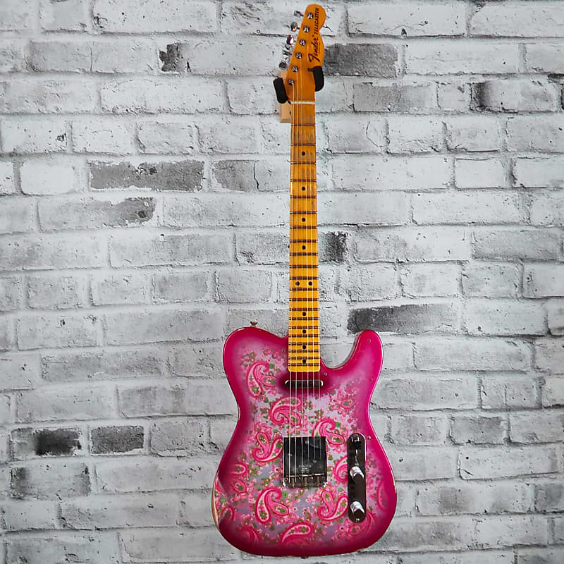 Fender Custom Shop Limited Edition '68 Telecaster Relic, Pink | Reverb