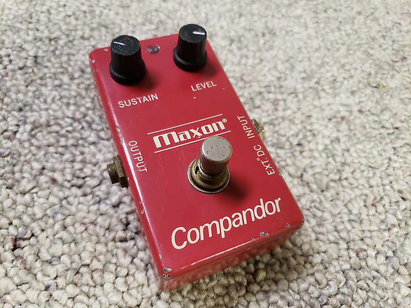 Rare Vintage Maxon Compandor Guitar Effect Pedal Compressor | Reverb