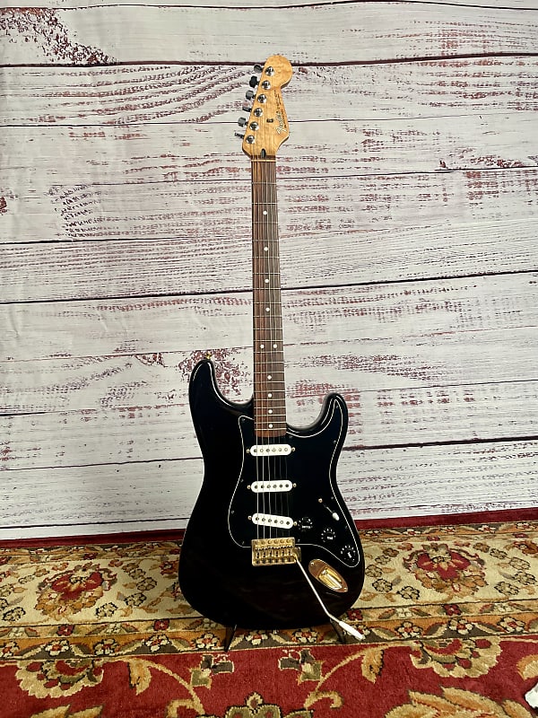 1999 Fender Stratocaster - Black MIM - "El Negra Maria | Reverb UK
