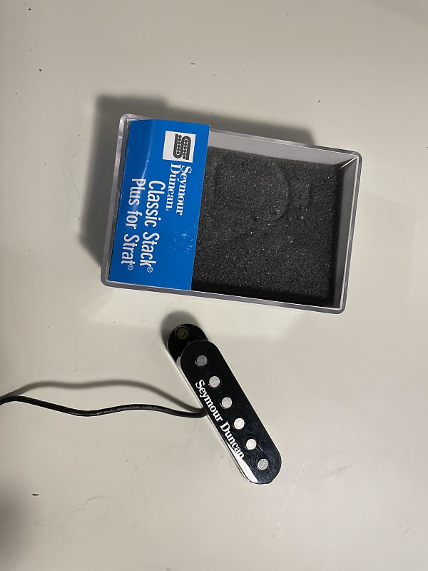 Seymour Duncan Classic Stack Plus - Black Middle Position | Reverb