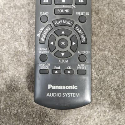 Panasonic Audio System Remote Control - Wireless Control | Reverb