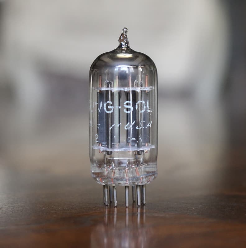 Tung-Sol 5687 NOS Tube - D Getter - Black Plates - | Reverb Australia