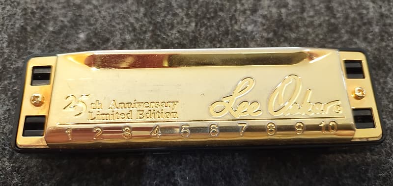 Lee Oskar 25th Anniversary 2008 - gold plated | Reverb Canada