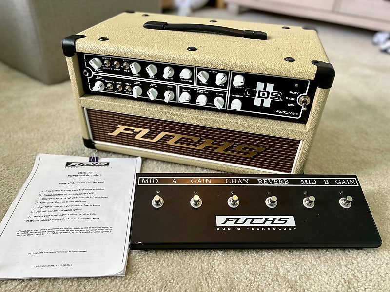 Fuchs ODS-II - White Bronco - 50/25W | Reverb