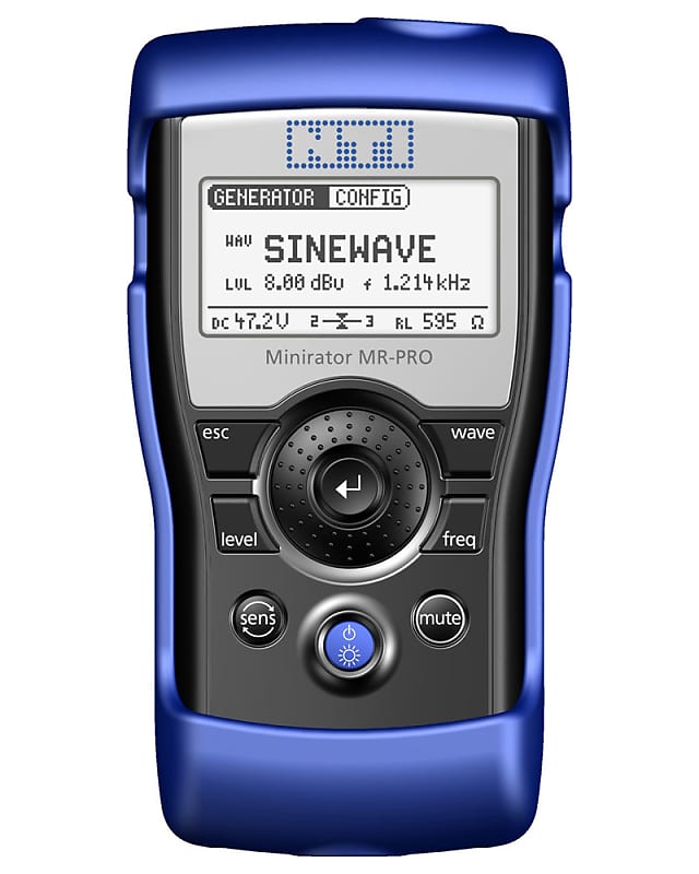 NTi MR-PRO Minirator Enhanced Analog Audio Signal Generator | Reverb