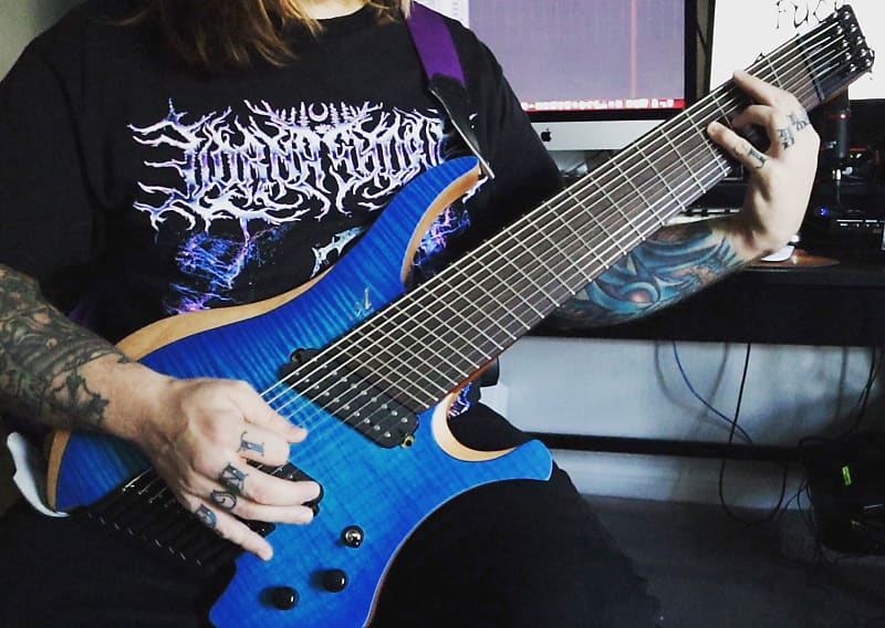 Agile Chiral Parallax 10-string 2022 - Blueburst | Reverb