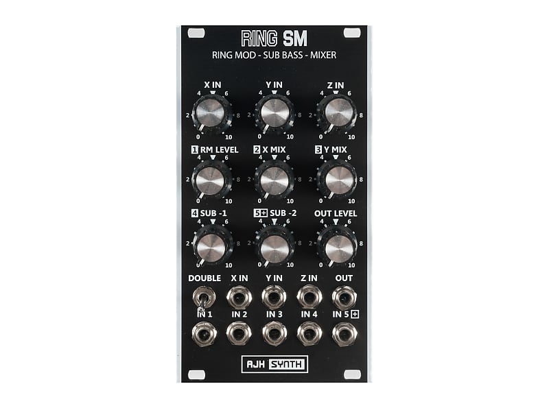 AJH Synth Ring SM Ring Modulator Mixer (Black) [USED] | Reverb