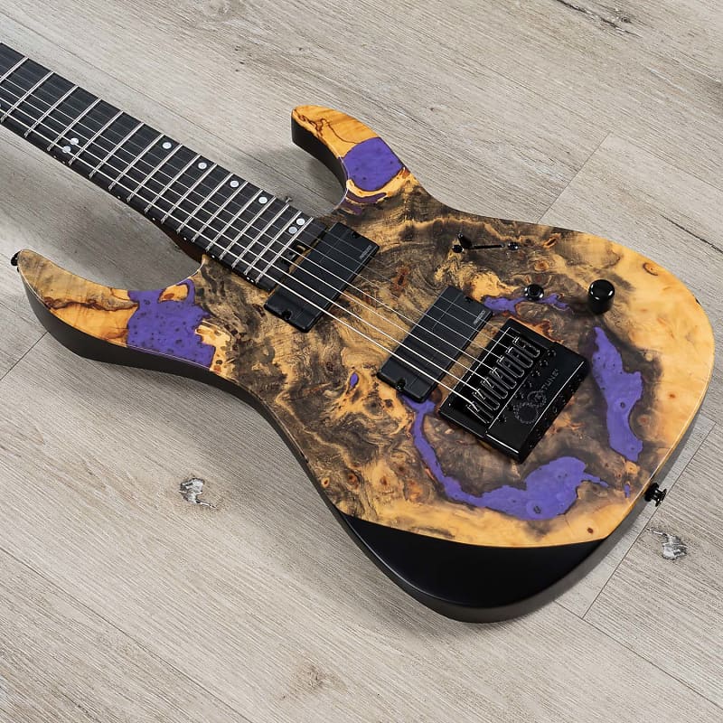 Mint Legator Ninja X X7 7-String Guitar, EverTune Bridge, | Reverb