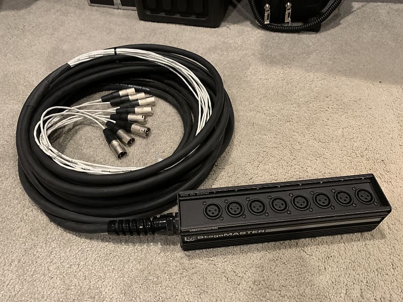 ProCo StageMASTER SMAST 8-channel XLR Drop Snake, 50 feet - | Reverb