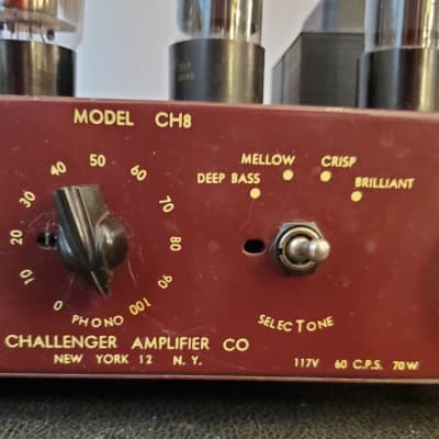 Challenger Amplifier Co. Model CH8 Converted to Custom 8 Watt | Reverb