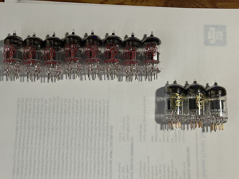 JJ Electronic ECC83S / 12AX7 Preamp Tube 2010s - Clear Glass | Reverb