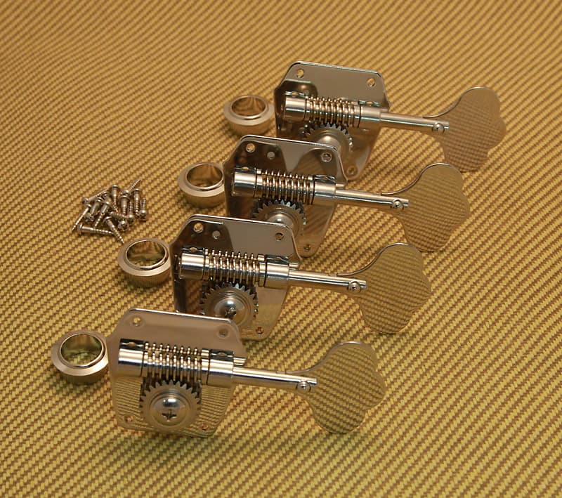 TK-0790-001 Gotoh Nickel Reverse Wind Bass Tuners 50S 60s | Reverb