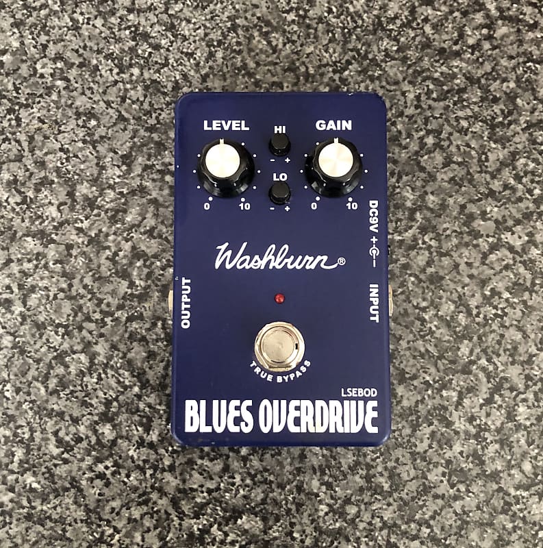 Washburn Blues Overdrive - Blue | Reverb UK