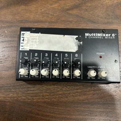 Midiman MultiMixer6 2000s - Black | Reverb
