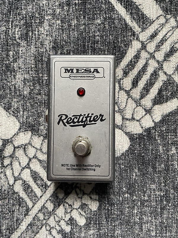 Mesa Boogie Dual Rectifier footswitch 1990s | Reverb