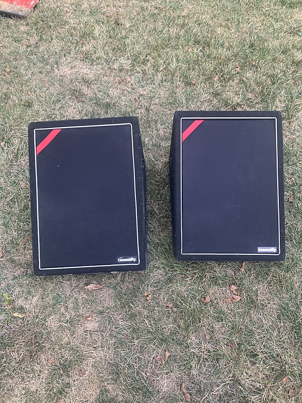 Community CS-35 Floor Monitors 15" speaker & horn 1990s - | Reverb